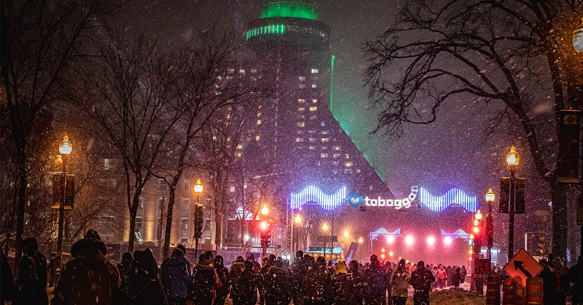 Toboggan | Les soirées Nouvel An à Québec